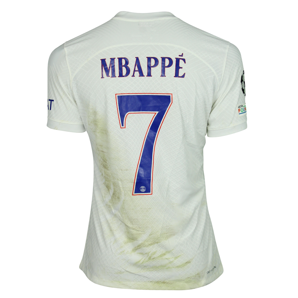 Kylian Mbappé | Bayern München - Paris Saint-Germain | MatchWornShirt