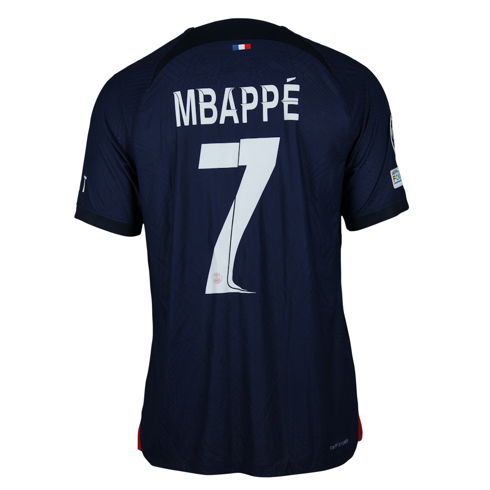 Kylian Mbappé | Newcastle United - Paris Saint-Germain | MatchWornShirt