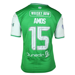 Luke Amos | Hibernian | MatchWornShirt
