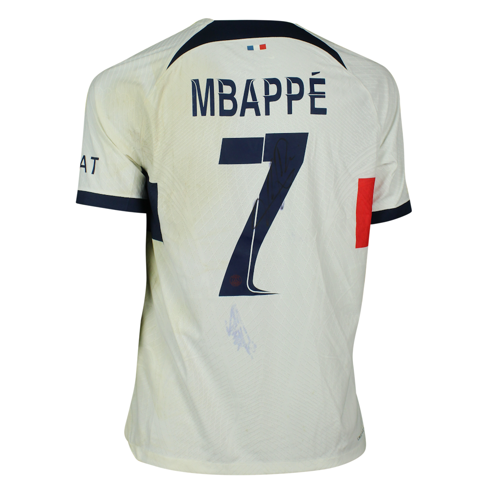 Kylian Mbappé | FC Barcelona - Paris Saint-Germain | MatchWornShirt